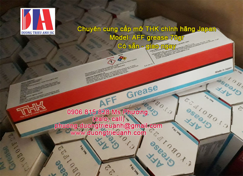 Mỡ bôi trơn THK AFF 70g/400gr chính hãng Nhật (Japan) có sẵn giao ngay | AFF Grease | THK AFA ...