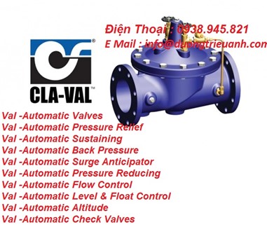Cla Val -Automatic Flow Control / Cla Val -Automatic Level & Float ...