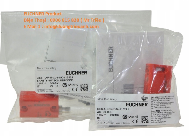 EUCHNER Product - EUCHNER Viet Nam - CÔNG TY CỔ PHẦN DƯƠNG TRIỀU ANH
