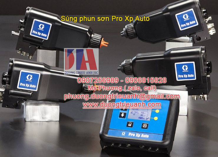 Súng phun sơn Graco Pro Xp Auto Air Spray | Súng phun sơn tĩnh điện Pro ...